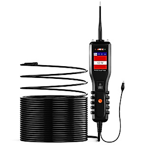ANCEL PB100 Automotive 12/24V Power Circuit Tester Probe with ANCEL BA301 6V 12V Battery Load Tester Car Cranking Charging System Test Tool