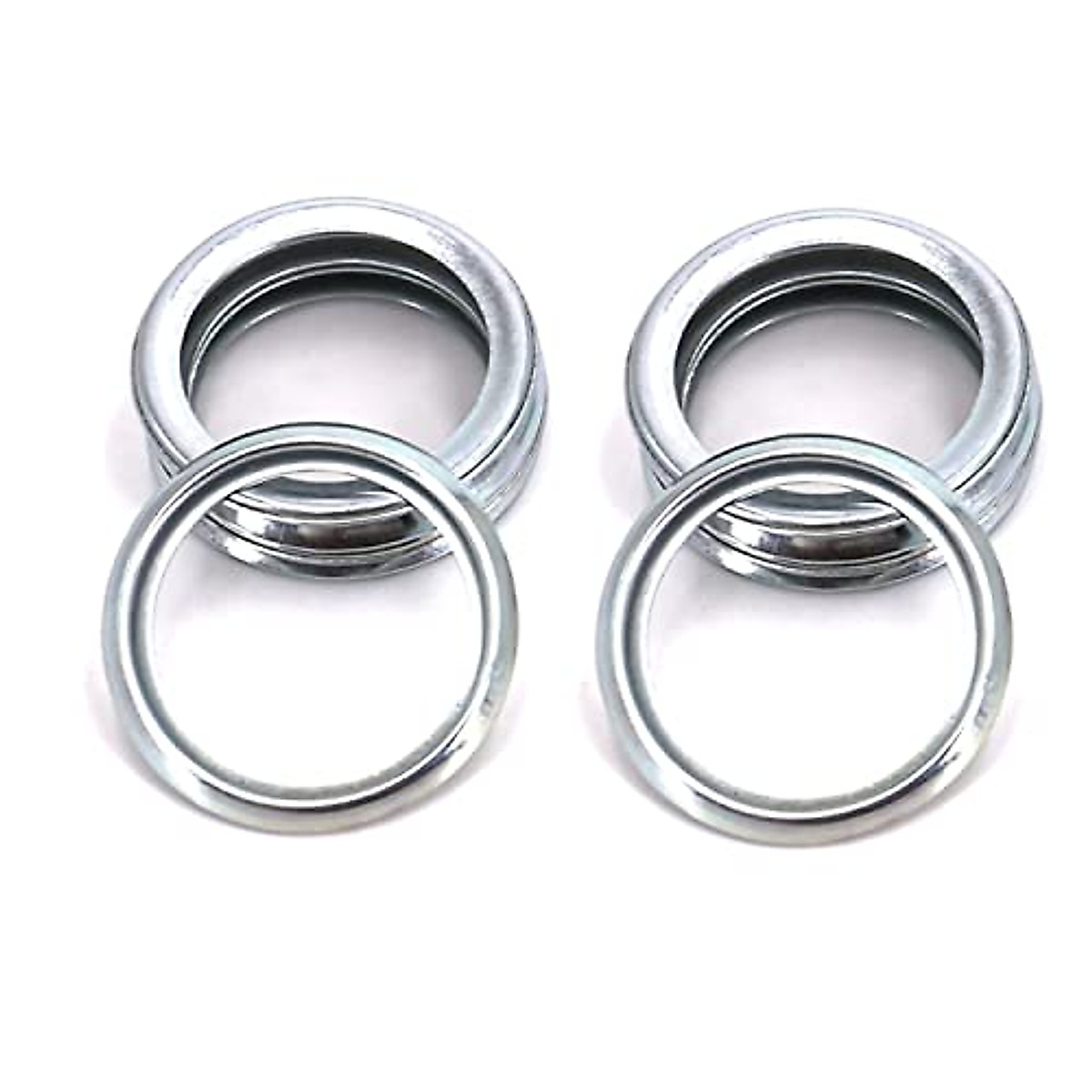 Miytsya 24 PCS OEM Steel Oil Drain Plug Crush Washer Gaskets, O.D 26mm Oil Crush Washers/Drain Plug Gaskets, Suitable for Subaru Oil Drain Screw Gasket Washers Part#11126AA000 (Silver)