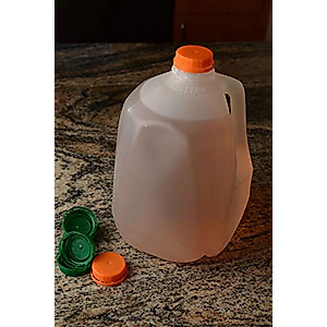 [30 PACK] Empty Plastic Gallon Juice Bottles with Tamper Evident Caps 128 OZ - Smoothie Bottles - Ideal for Juices, Milk, Smoothies, Picnic's and even Meal Prep by EcoQuality Juice Containers