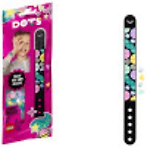 LEGO DOTS Cosmic Wonder Bracelet 41903 DIY Craft Bracelet Making Kit, A Fun Craft kit for Kids who Like Making Creative Jewelry, That Also Makes a Great Holiday or Birthday Gift (33 Pieces)