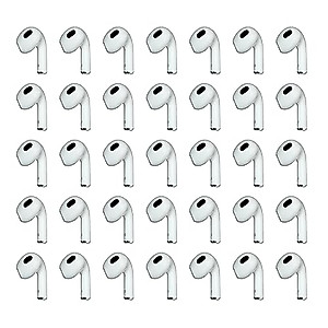 umiucrye Single Right Airpod replacement-3rd Generation Only Model NO.A2565，Wireless Bluetooth connectivity in-Ear,No Charging case or Charging Cable Included.White.