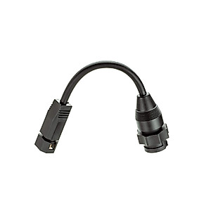 Motorguide Tour Series Sonar Ready Vexilar 3-Pin Sonar Adapter, Blue and Gray Finish