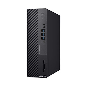 ASUS ExpertCenter D700SA, Small Form Factor Desktop PC, Intel Core i5-10400, 8GB DDR4 RAM, 512GB PCIe SSD, TPM 2.0, 3 Year Onsite Service, Wi-Fi 6, Windows 10 Professional, Black, D700SA-XB501