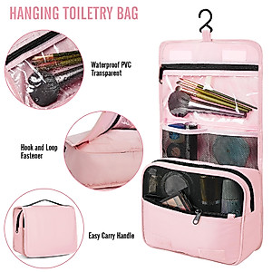 Veken 8 Set Packing Cubes for Travel, Suitcase Essentials Organizer Bags Set for Luggage, Road Trip Travel Accessories in 4 Sizes (Extra Large, Large, Medium, Small), Pink