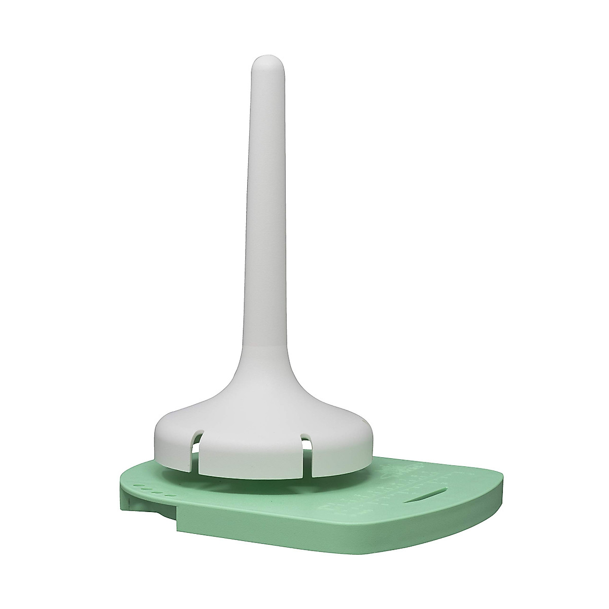 Yarn Dispenser by Yarn Valet – Non-Slip Base with Built-in Holder for Markers, Pattern and 4” Gauge Ruler