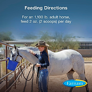 Farnam Horseshoer's Secret Pelleted Hoof Supplements Concentrate, Economic formula with 25 mg. of biotin per 2 ounce serving, 11.25 lb, 90 day supply