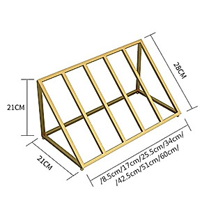 DLOETT Wine Bottle Rack Rack Home Living Room Decoration Cabinet Display Storage Rack Iron Wine Set