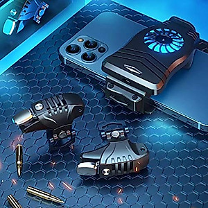 DDEHS Niversal Mobile Phone Game Cooler System Cooling Fan Gamepad Stand Radiator Gaming Controller Joystick Accessory for Smart Phone