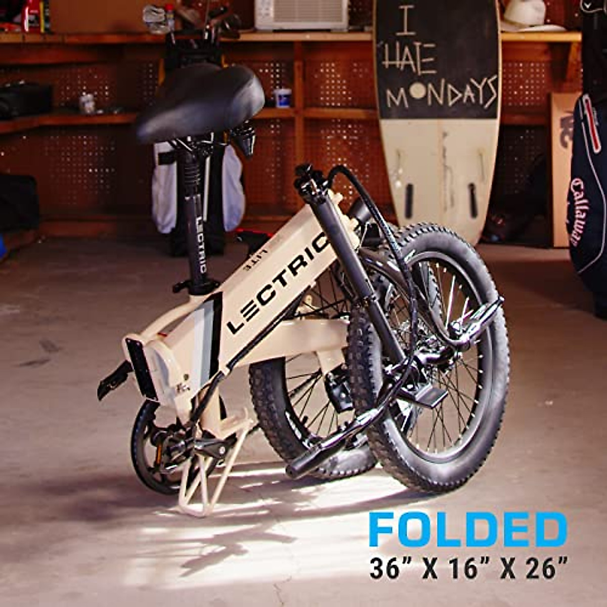 LECTRIC XP™ Lite Electric Bike | Adult Folding Bikes - Weighs Only 46lbs | 40+ Mile Range w/ 5 Pedal-Assist Levels | 20mph Top Speed - Class 1 and 2 eBike