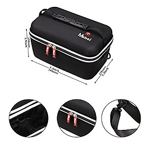 Mchoi Camera Case Fits for Canon EOS Rebel T7 DSLR Camera and 18-55mm Lens, Case Only