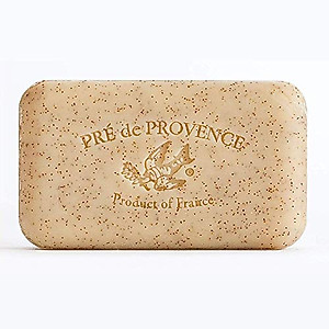 Pre de Provence Artisanal French Soap Bar Enriched with Shea Butter, Honey Almond, 150 Gram (Pack of 18)