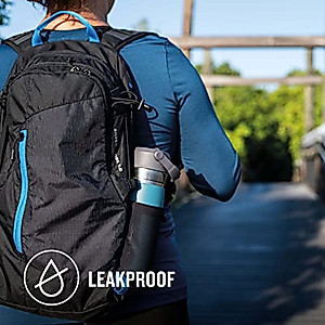 Stanley IceFlow Stainless Steel Water Bottle with Straw 0.65L / 22OZ Lagoon – Leakproof Insulated Water Bottle - Keeps Cold for 12+ Hours - BPA-Free Thermos Flask - Dishwasher Safe