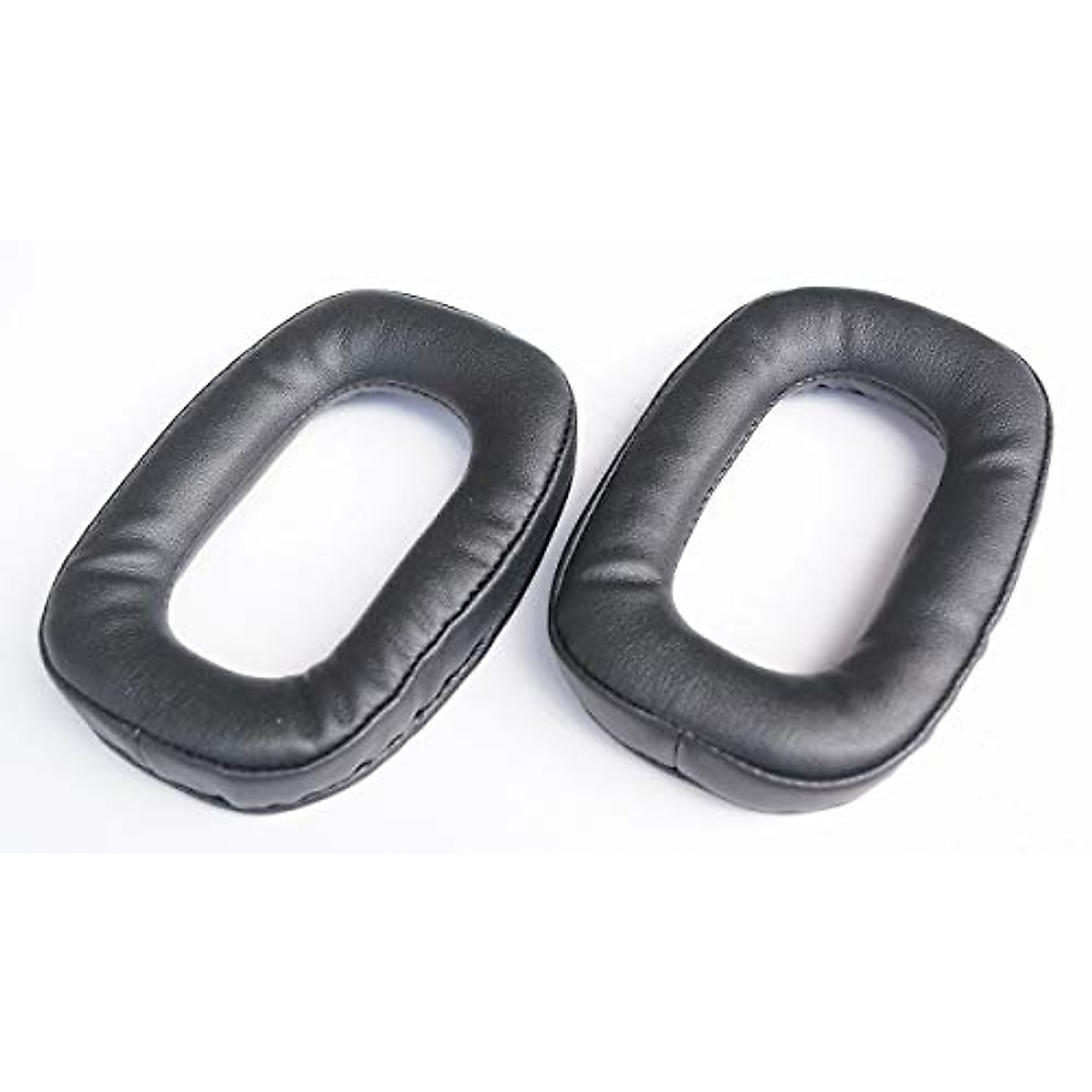 V-MOTA Earpads Compatible with Beyerdynamic DT100 DT109 DT150 DT190 DT-100 DT-109 DT-150 DT-190 Headset 1 Pair (Leather Cover) Cushion Leather Cover Repair Parts