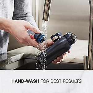 Contigo Couture THERMALOCK Vacuum-Insulated Stainless Steel Water Bottle, 20oz, Chardonay Transparent