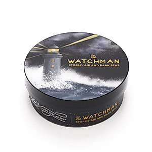 Zingari Man - The Watchman Shave Soap - Smooth Glide Grooming Accessories for Men - Super Strength No Bump Cream and Skin Tight Lotion for the Sophisticated Young or Old Man - 5oz Jar
