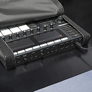 Geekria Analog Cover Compatible with Native Instruments Maschine Plus, Maschine MK3, Protects Dust and Scratches, Water-Resistant.