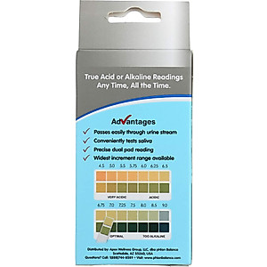 Phion Diagnostic pH Test Strips, 90 CT (Pack of 3)