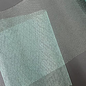 Misscrafts 3 Spools Tulle Netting Ribbons Tulle Fabric Spool 6 Inches 25 Yard per Roll for DIY Wedding Tutu Valentine Decor Yellow Green Purple