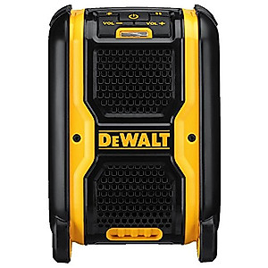 DEWALT 20V MAX* Bluetooth Speaker for Jobsite (DCR006)