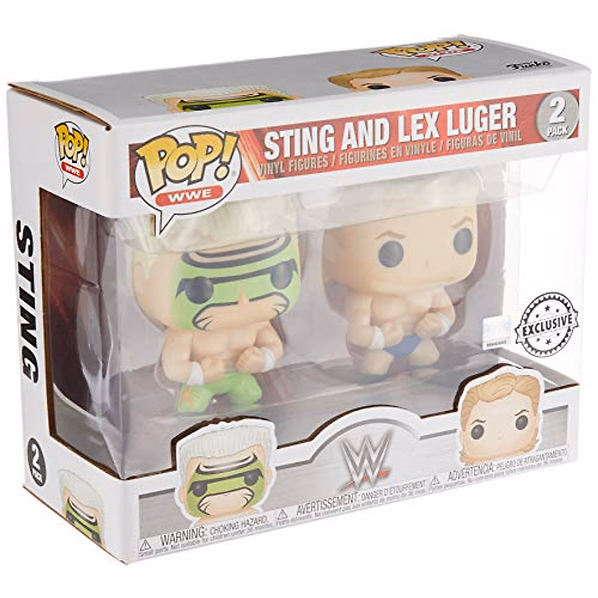 Funko Pop! WWE: Sting and Lex Luger 2 Pack - FYE Exclusive