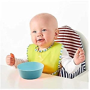 6 Bowls Mixed Colors for Kids by IKEA (KALAS Bowl) Best for Birthday Parties and Learning How to EAT Unbreakable Bowls