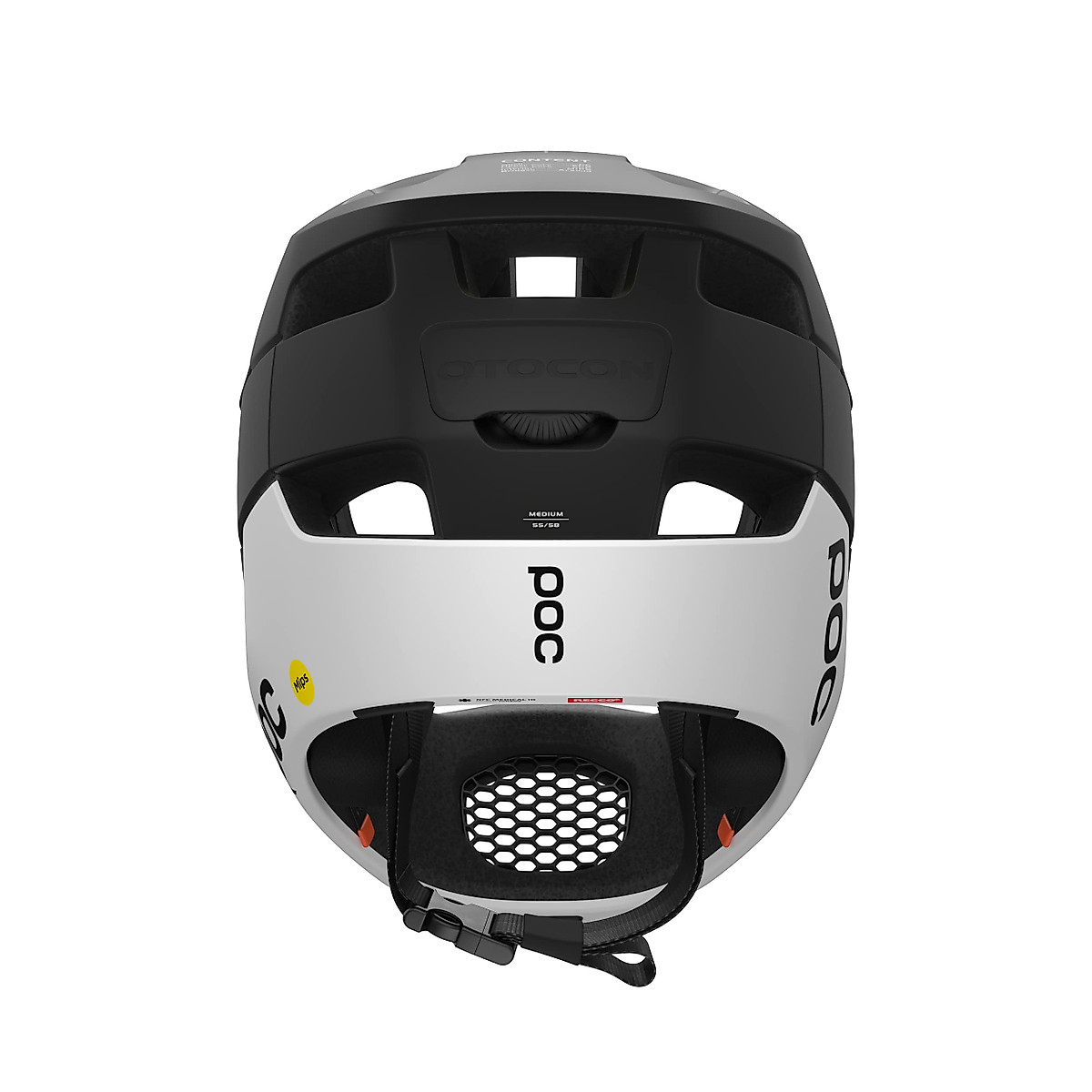 POC Otocon Race MIPS Fullface Helmet - Exceptionally Lightweight and Well-Ventilated Full-face Protection with Integrated tech for Extra Safety