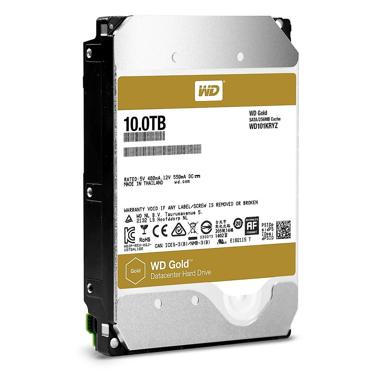 Western Digital WD101KRYZ Hard Disk - Black