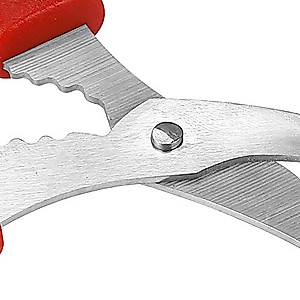 Calary 8Pcs Seafood Scissors Crab Scissors Seafood Shears Multifunctional Crab Leg Crackers and Tools