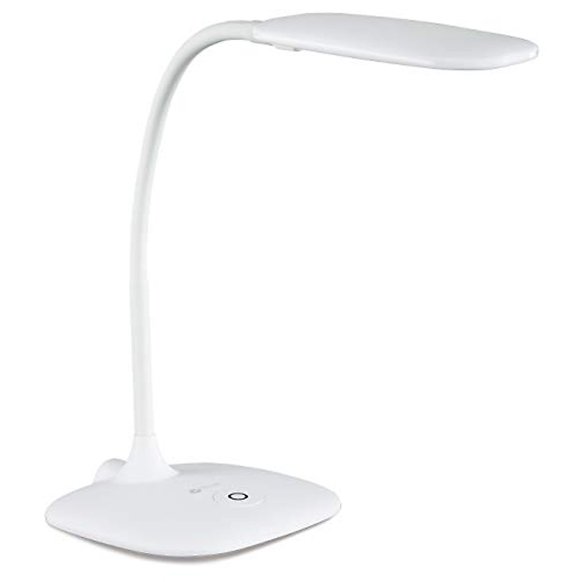 OttLite LED Soft Touch Desk Lamp - 3 Brightness Settings with Energy Efficient Natural Daylight LEDs - Adjustable Flexible Neck & Touch Controls for Tabletops, Home Office, Computer Desk, & Dorms