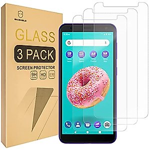 Mr.Shield [3-Pack] Screen Protector For Gabb Phone/ZTE Gabb Z2 [Tempered Glass] [Japan Glass with 9H Hardness] Screen Protector with Lifetime Replacement