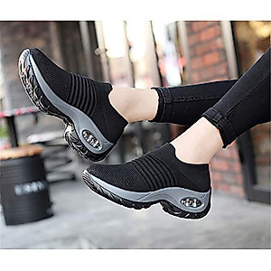 Genuine Leather Mother Casual Woman Shoes Swing Shoes White Nurse Shoes Slip-Resistant Plus Size Platform