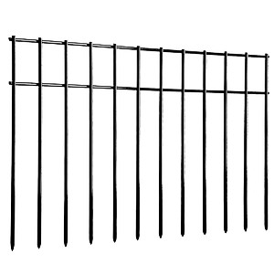 ADAVIN Small/Medium Animal Barrier Fence,25Pack 20in(L) X12in(H) Dog Digging Fence Barrier, Garden Fence Animal Barrier for Dogs Rabbits Raccoons, Metal Fence Panel for Outdoor Patio.Total 42Ft(L)