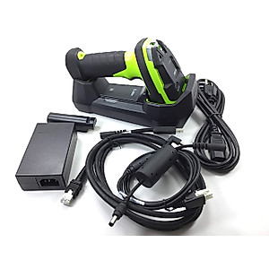 Zebra DS3678-SR (Standard Range) Ultra-Rugged Industrial Grade Cordless Barcode Scanner/Linear Imager Kit (2D, 1D, PDF417, QR Code, Postal Codes), Bluetooth, FIPS, Vibration Motor, IP67 Sealing