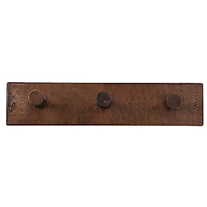 Premier Copper Products RH3 Wall Mounted Triple Robe Hook, Oil Rubbed Bronze