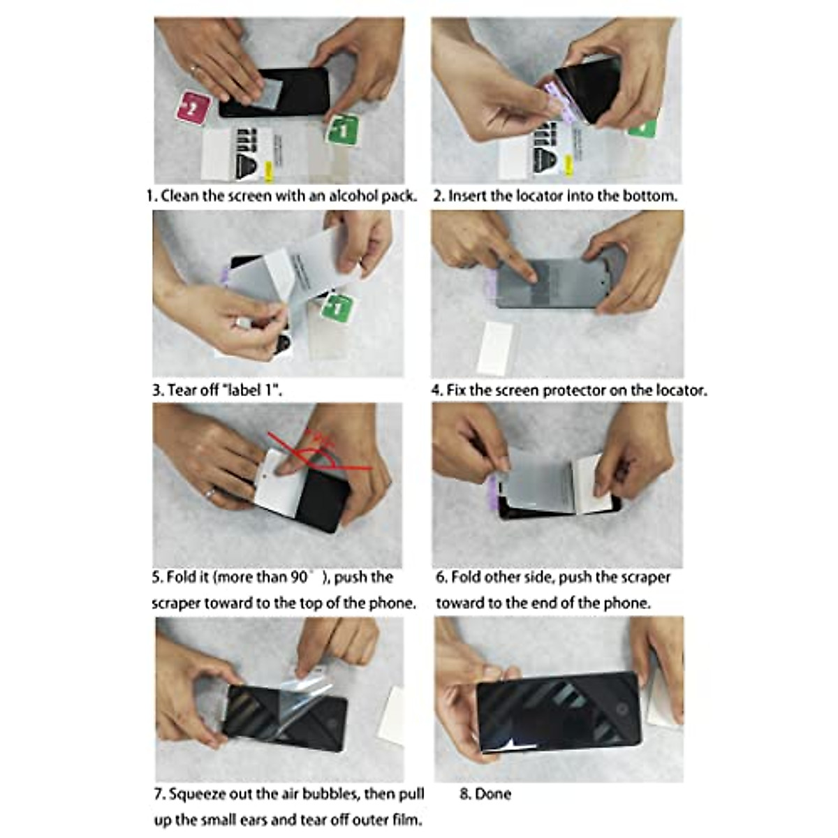 TMahhbid 2pcs Hydrogel Film Screen Protector Sony Xperia 1 III/Xperia 1 IV/Xperia 1 V (6.5 inch), Soft TPU [Clear HD] Protective Screen Protector Film (Not Tempered Glass)