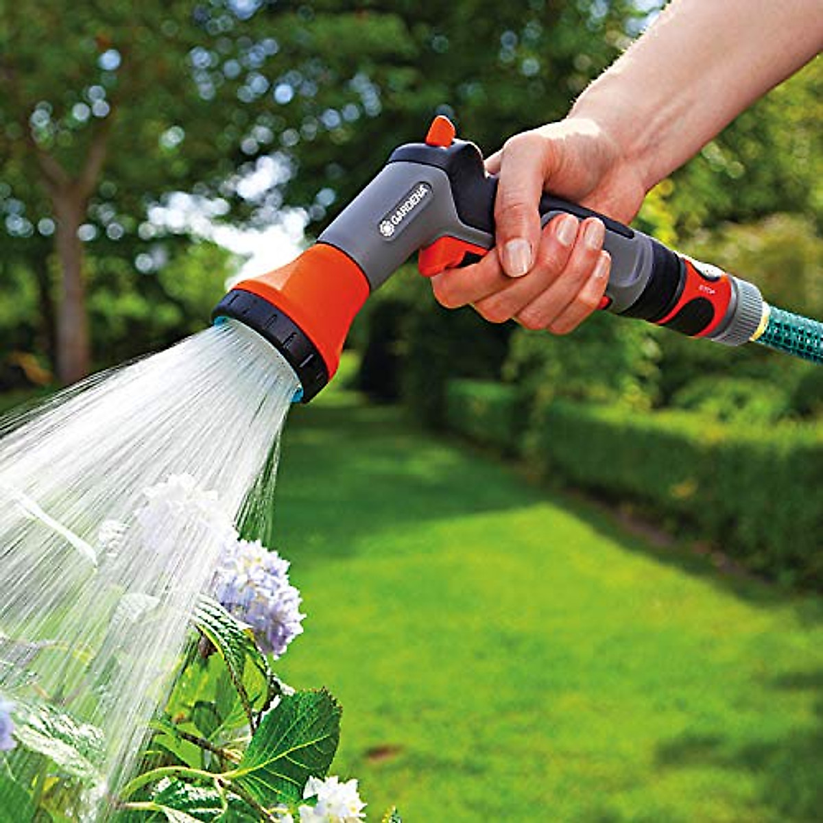 Gardena 36918 Classic Male Garden Hose Connector with Water Stop