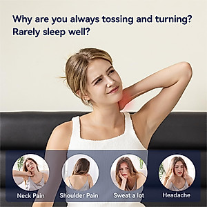 Hcore Contour Memory Foam Pillows Neck Pillow for Sleeping, Ergonomic Cervical Pillow Support Neck and Shoulder Pain Relief, Orthopedic Cervical Pillow for Side Back Stomach Sleepers- CertiPUR-US