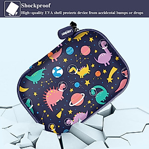 Leayjeen Kids Camera Case Compatible with Seckton/GKTZ/OZMI/HANGRUI/VATENIC/Langwolf and More Kid Toddler Digital Cameras Toys for Birthday Boys Girls Gifts (Case Only)…