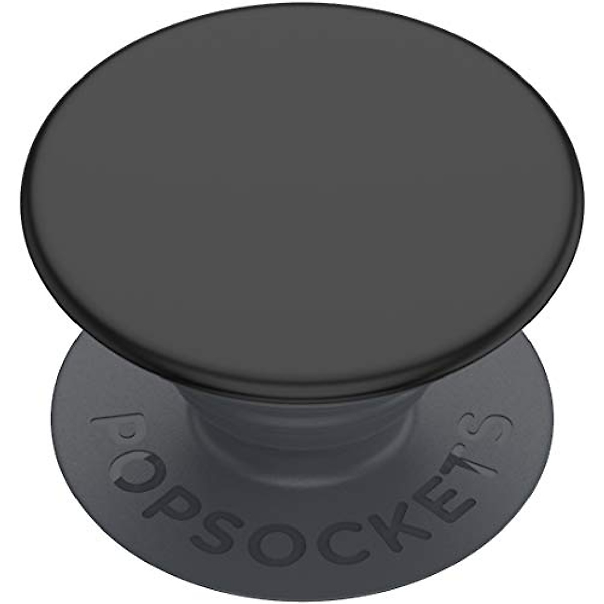 PopSockets: PopGrip Basic Black - Expanding Stand and Grip + PopMount 2 Multisurface Mount for PopSockets Grips - Black Multipack Bundle