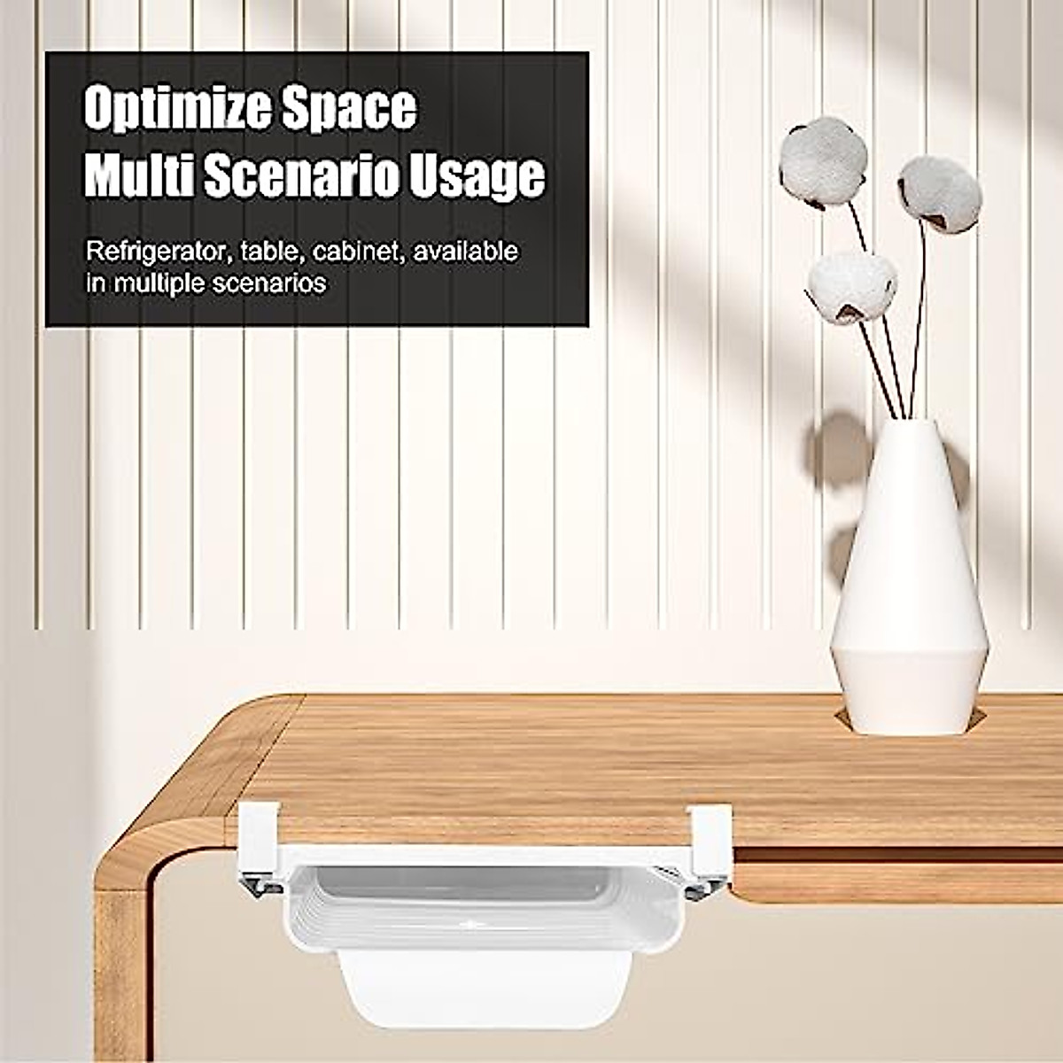 Retractable Refrigerator Hanging Storage Rack, Best Solution to Clean and Organize Zipper Bag Tray Zipper bag Holder Rack Hanger