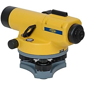 Spectra Precision AL24M Auto Level with Magnetic Dampened Compensator, 24x Magnification, Horizontal Angle Measuring