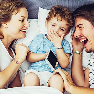 3 Pieces Cat Maneki Neko Bracelet Cute Lucky Cat Ceramic Beads Bracelet Lucky Japanese Fortune String Hand Chain with Bell, Adjustable(Green, Blue, Pink)