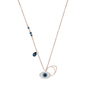 Swarovski Duo Evil Eye Pendant Blue Mixed Plating 5172560