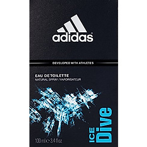 Adidas Ice Dive By Adidas For Men, Eau De Toilette Spray, 3.4 Fl Oz Bottle