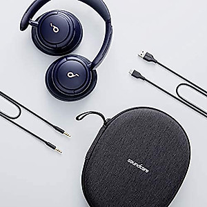 Soundcore by Anker Life Q30 Hybrid Active Noise Cancelling Headphones with Multiple Modes, Hi-Res Sound, Custom EQ via App, 40H Playtime, Comfortable Fit, Bluetooth Headphones(Renewed)