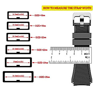 RCNZWQB 12PCS rubber silicone Watch Band keeper Holder loops Smartwatch Strap Retainer Fastener Rings Wristband Replacement Accessories 20mm color2