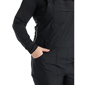 Burton Womens Gore-Tex Avalon Bib Pant, True Black, Medium