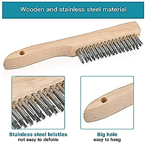 Worldity 4Pcs Welding Slag Removal Tool Set, 10 Inch Chipping Hamme with Coil Spring Handle, Mufti Functional Welding Pliers, Wire Brush, Welding Gloves for Cleaning Removing Slag