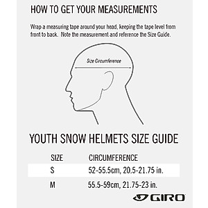 Giro Neo Jr. Kids Ski Helmet - Snowboard Helmet for Youth, Boys & Girls - Matte Bright Green - S (52-55.5cm)