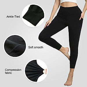 Enyur Yoga Compression Leggings with Pockets for Women High Waisted - Travel Laundry Detergent Sheets 32 Loads/1 Pack M